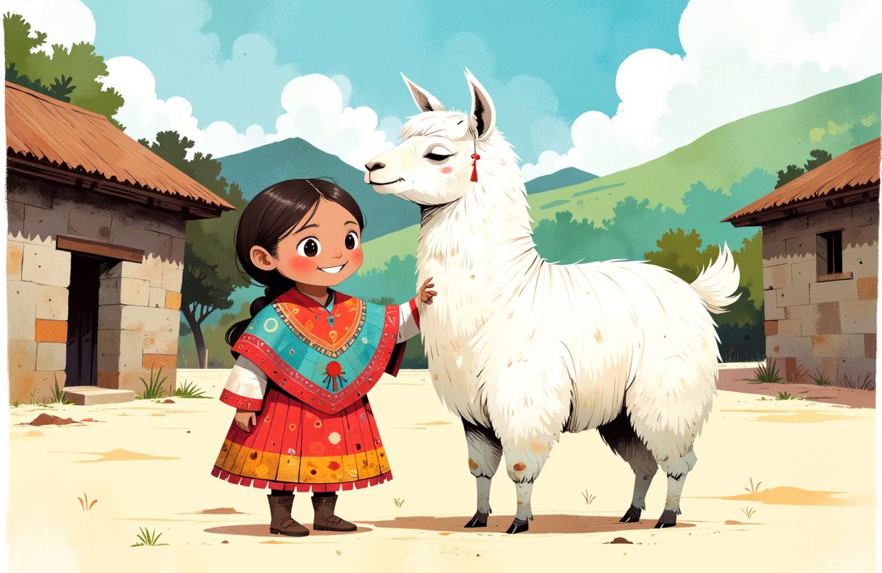 ¿Por qué mi llama mascota solo come maíz morado? Un día en mi granja de ...